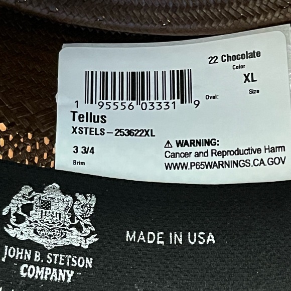 Stetson | Accessories | Nwt Stetson Tellus Straw Hat | Poshmark